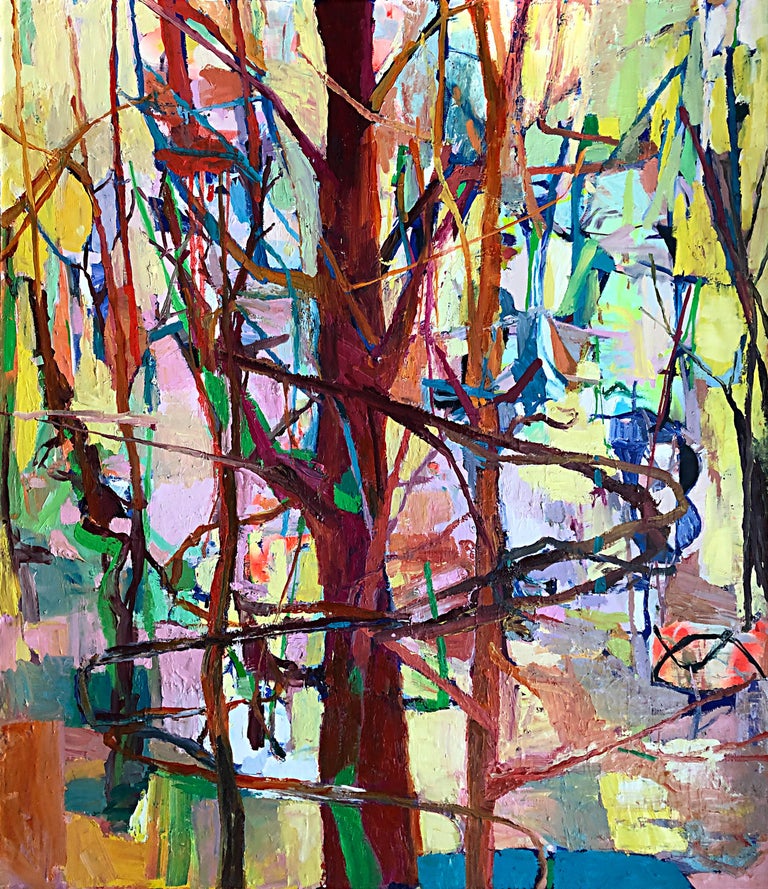 Galen Cheney - A Tree Grows in my Studio For Sale at 1stDibs