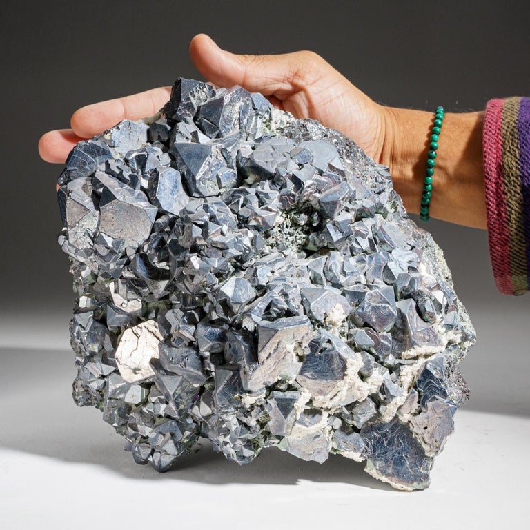 Galena from Krushev Dol Mine, Madan District, Rhodope Mountains ...