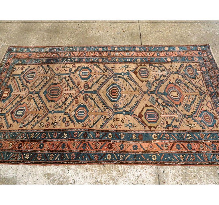 Galerie Shabab Collection Early 20th Century Persian Camel Hair Accent ...