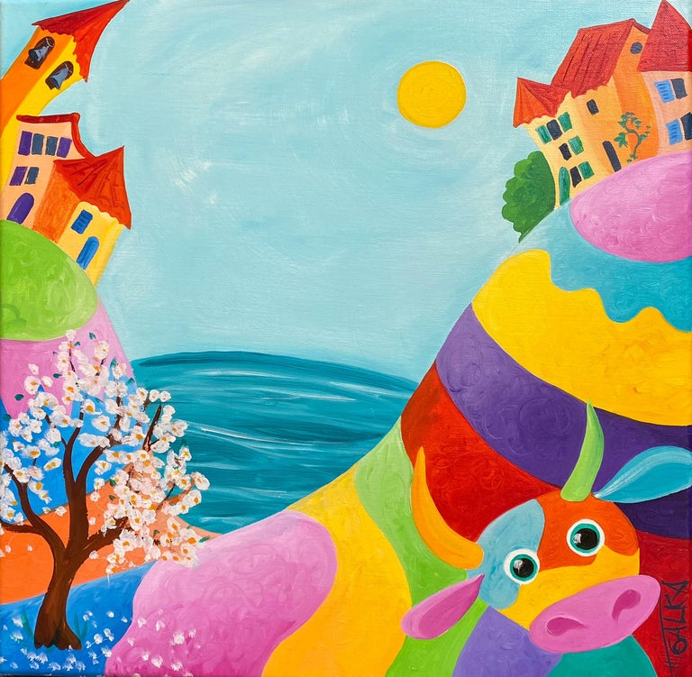 GALKA - French Contemporary Art by Galka - Vue Mer For Sale at 1stDibs