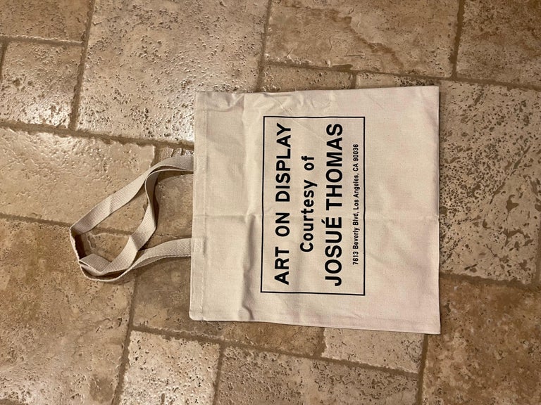 Gallery Dept Riot Beige Canvas Tote Bag For Sale at 1stDibs