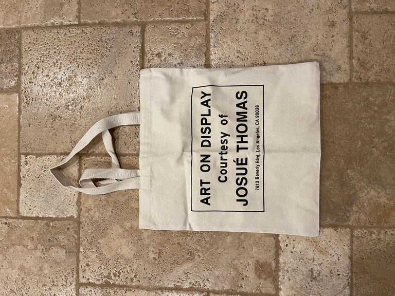 Gallery Dept Riot Beige Canvas Tote Bag For Sale at 1stDibs