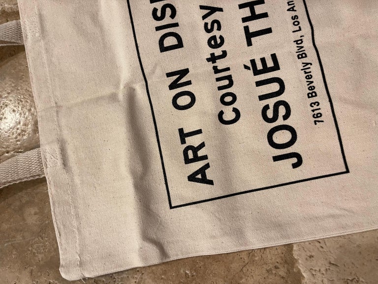 Gallery Dept Riot Beige Canvas Tote Bag For Sale at 1stDibs