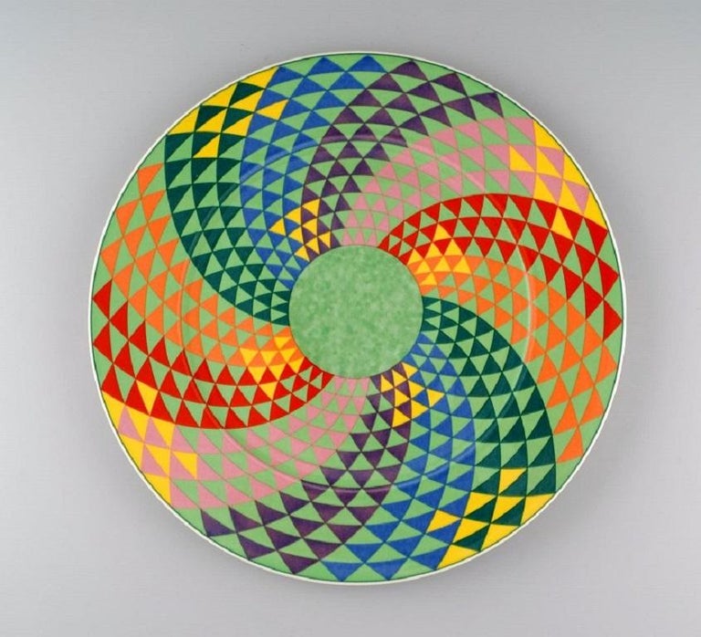 Gallo Design, Germany, Five Pamplona Cover Plates, Colorful Decoration ...