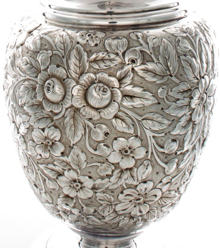 Galmer Sterling "Flowers" Pattern Large Pitcher For Sale at 1stDibs ...