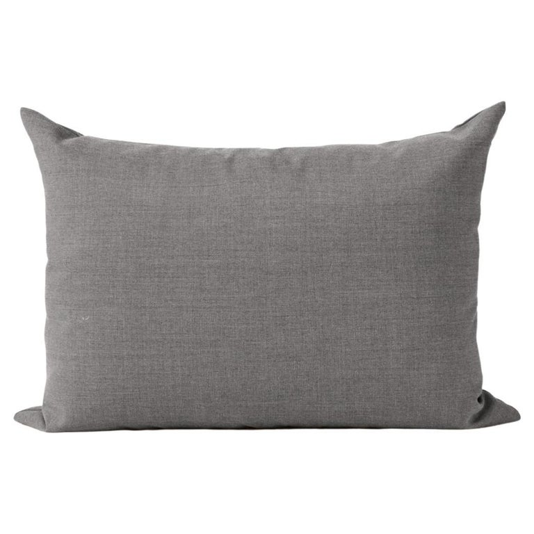 Galore Cushion Square Grey Melange by Warm Nordic For Sale at 1stDibs