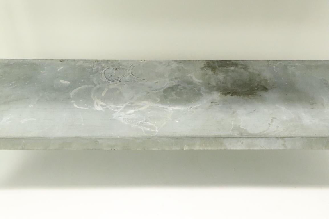 Galvanized Tin and Iron Industrial Two-Tier Restaurant Console Work ...