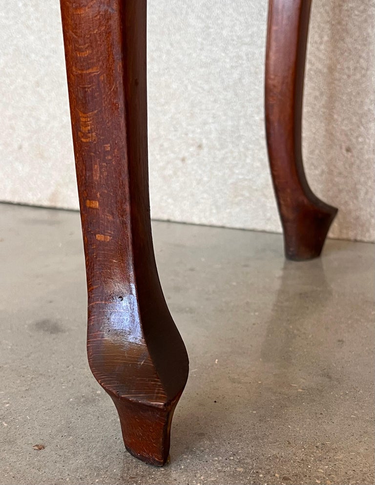 Game Card Fold over Side Table or Tea Table with Hidden Drawer For Sale ...