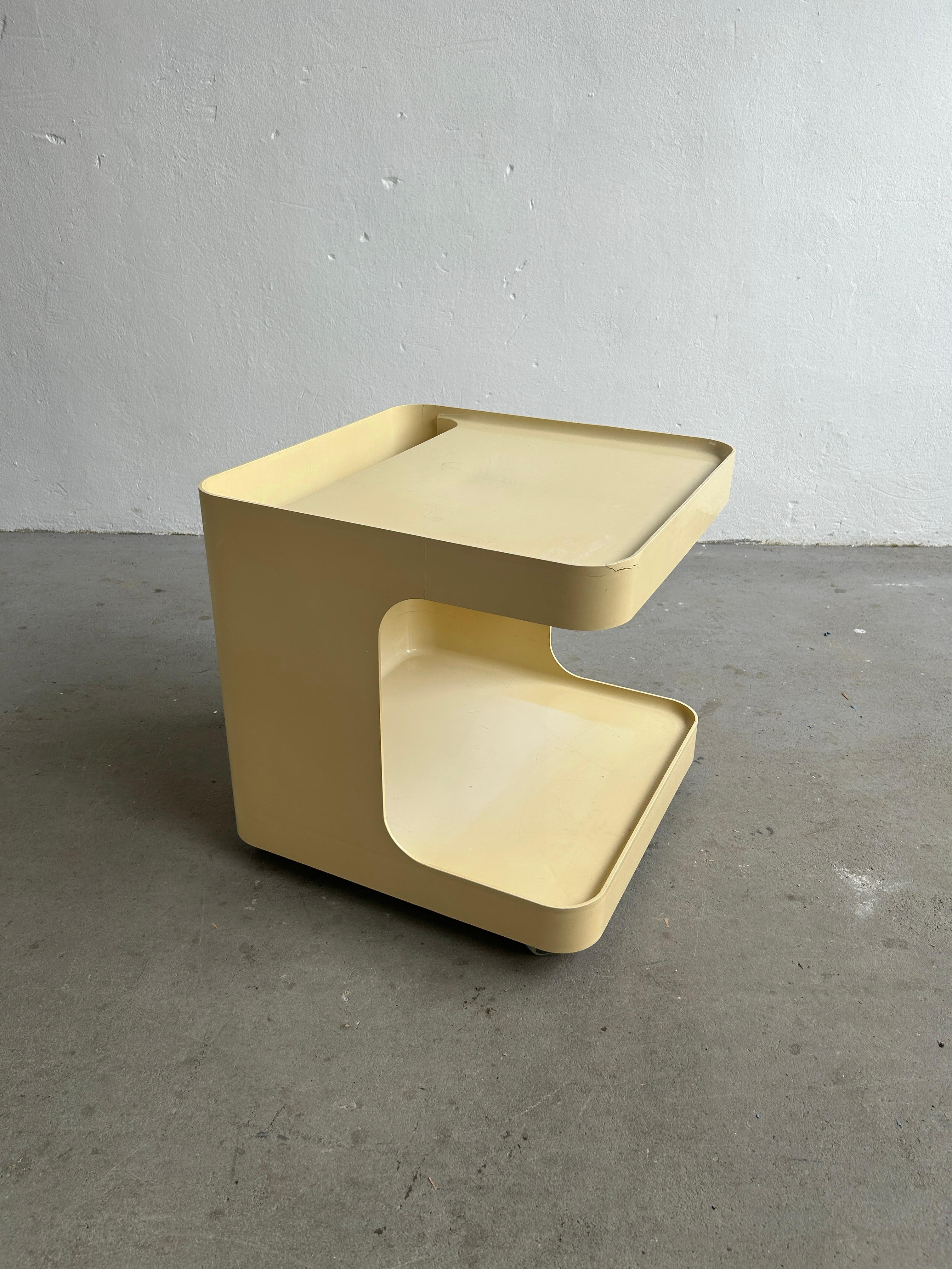 'Game' Sofa Plastic Mobile Coffee Table, Marcello Siard for Longato ...