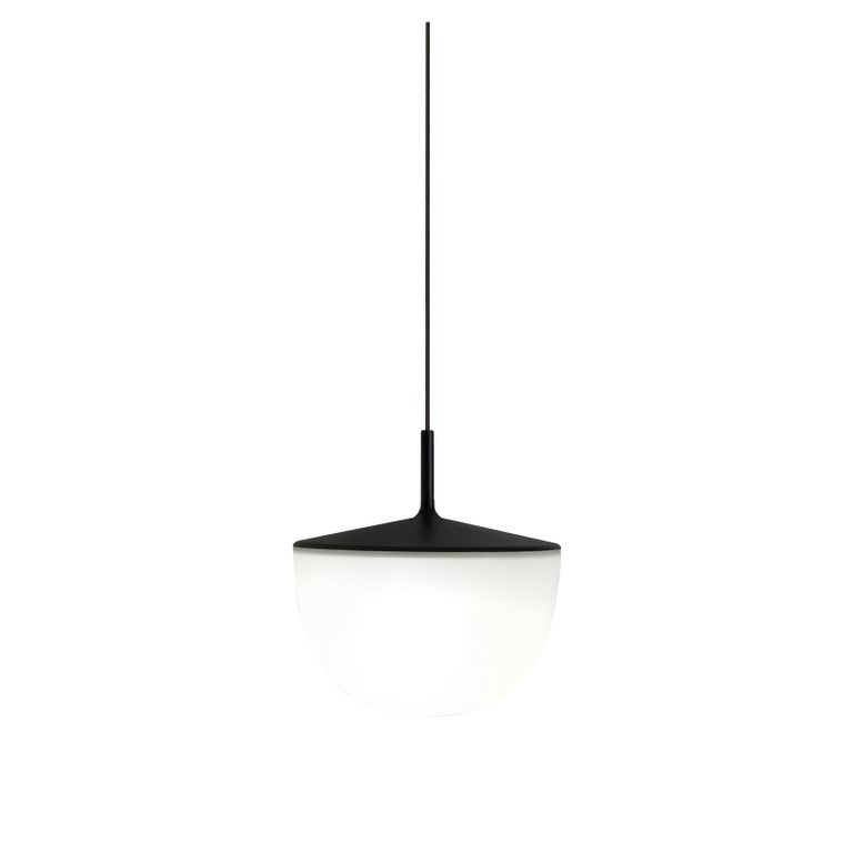 Gamfratesi Fontana Arte Cheshire Suspension Lamp in Opaline ...