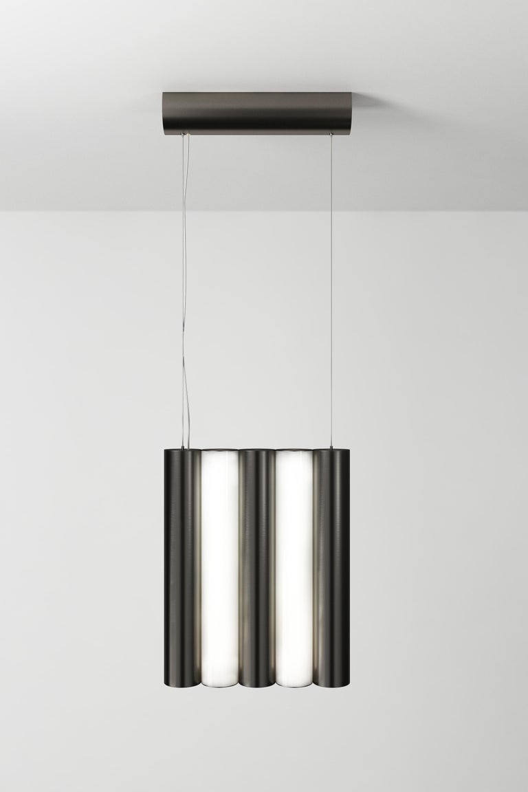 Gamma L5 Nickel Pendant by Sylvain Willenz For Sale at 1stDibs