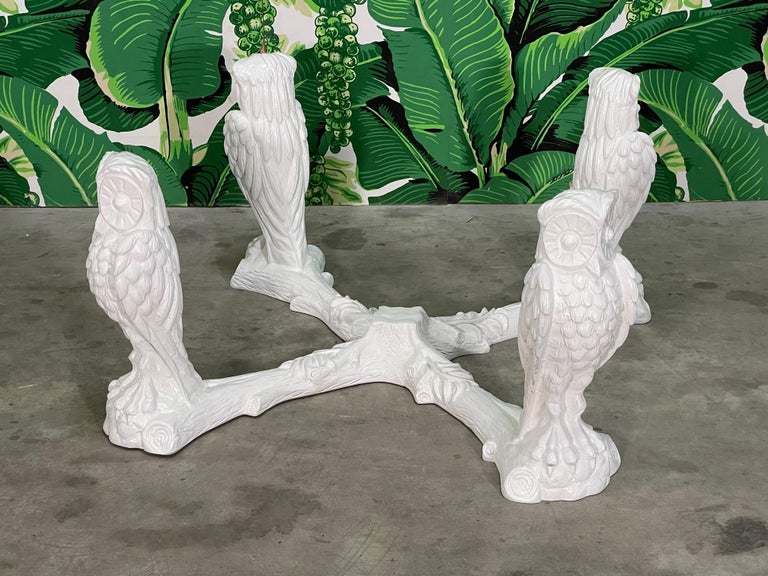 Gampel Stoll Sculptural Owl Coffee Table Base For Sale at 1stDibs