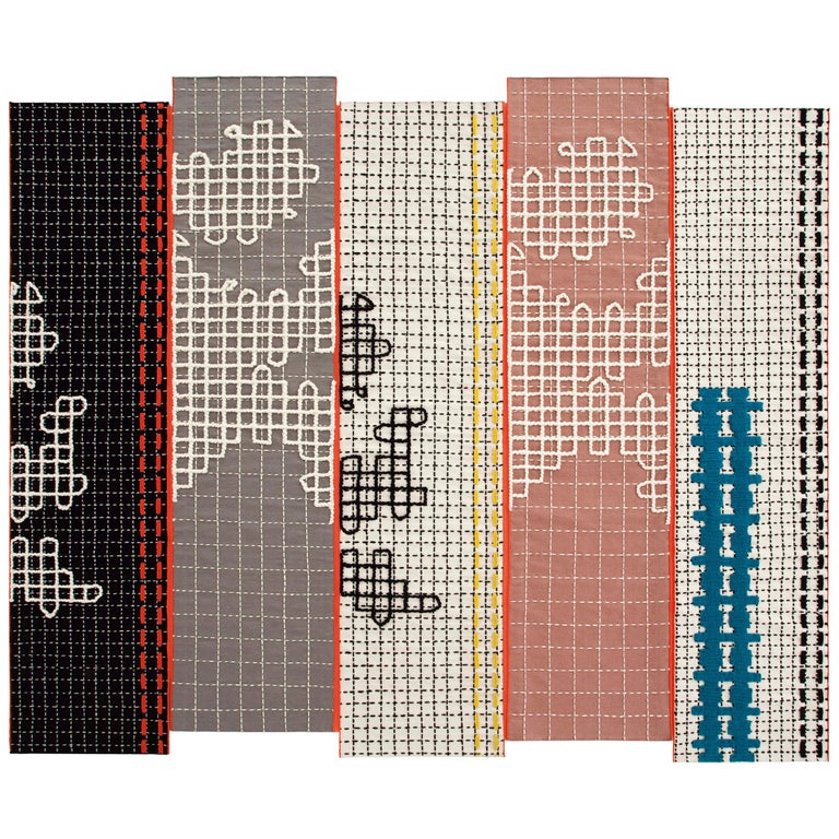 Customizable Patricia Urquiola Bandas Large Rug for GAN For Sale at 1stDibs