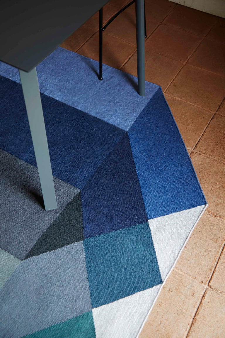 Customizable GAN Kilim Diamond Medium Rug by Charlotte Lancelot For ...