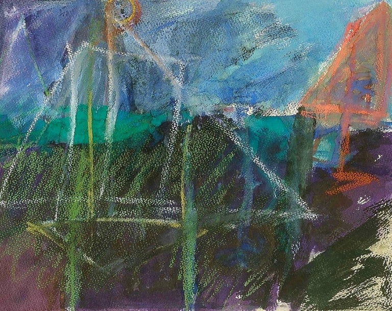 Gandy Brodie - Untitled (The Orange Boat) For Sale at 1stDibs