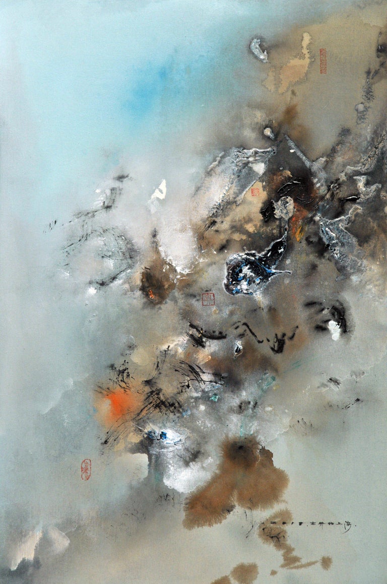 Gao Yi - Poetic Chinese Landscape inspired by Calligraphy, abstract and ...