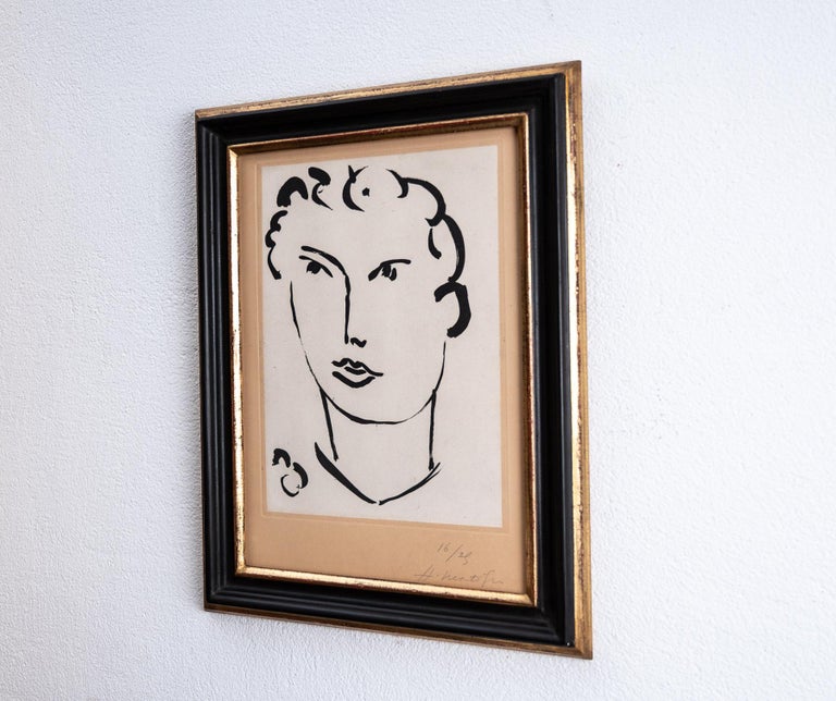 Garçon Aux Cheveux Bouclés Original Signed Aquatint by Henri Matisse at ...