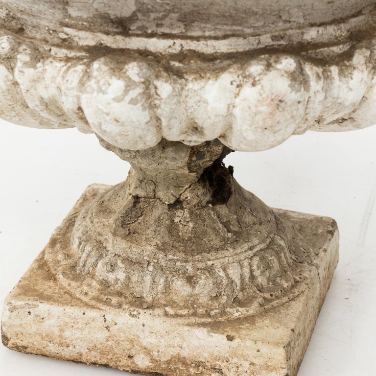 Garden Cement Urn at 1stDibs