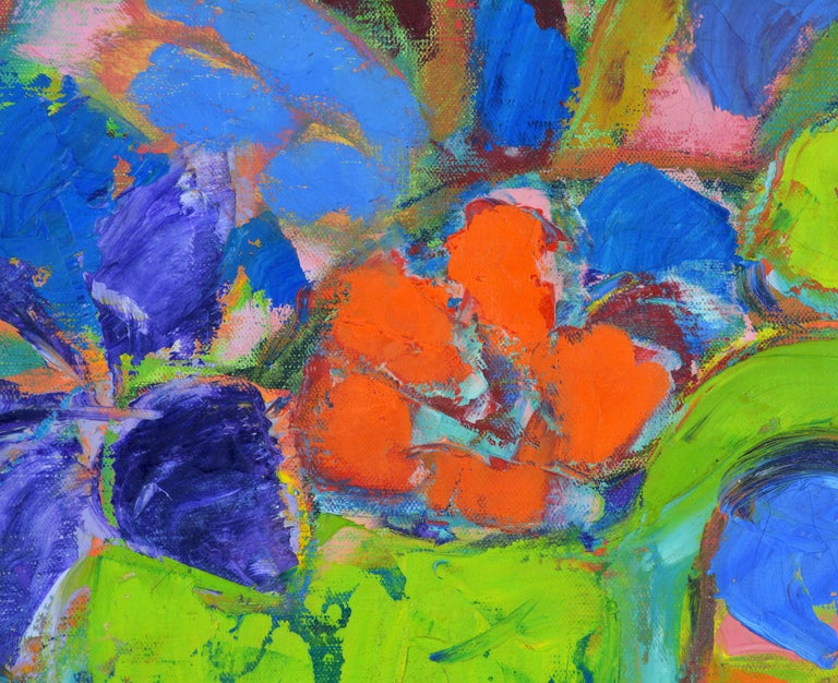 'Garden Flowers' Original Post Impressionist French Still Life by ...
