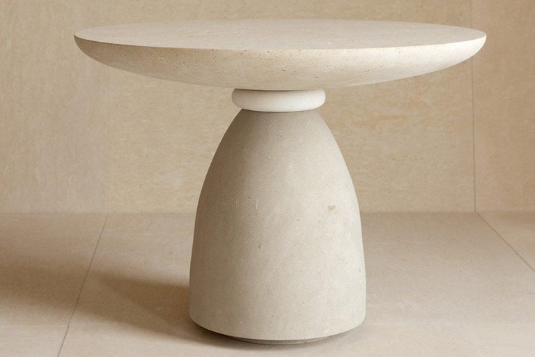 Garden Limestone Coffee Table Set of 2 For Sale at 1stDibs