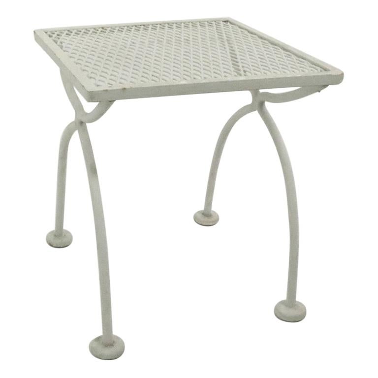 Garden Patio Side Table by Woodard at 1stDibs