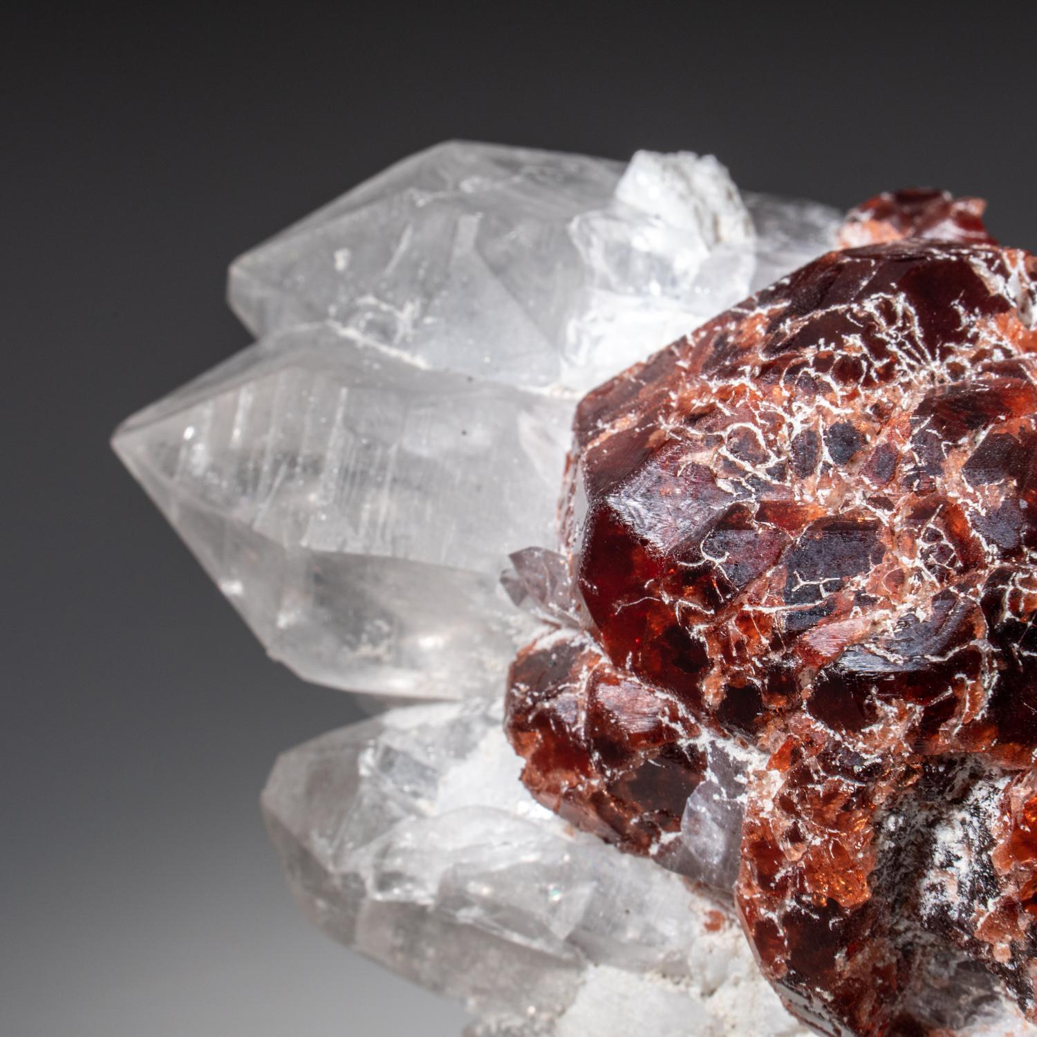 Garnet with Quartz from Chhamachu, Gilgit-Baltistan, Pakistan For Sale ...