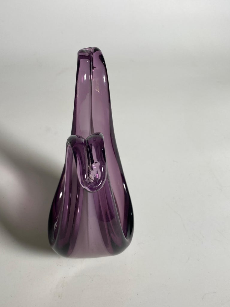 Garniture Italian Vase, in a Purple Color, Italy, circa 1960 For Sale ...