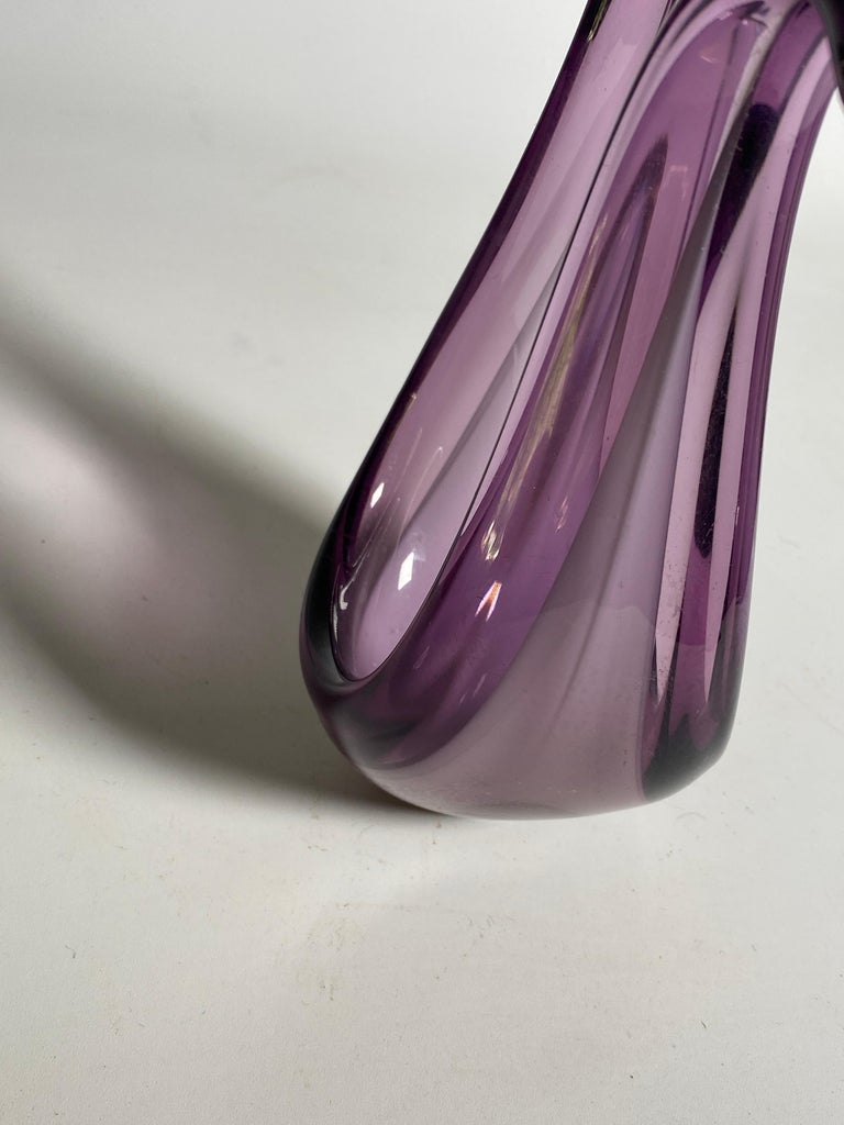 Garniture Italian Vase, in a Purple Color, Italy, circa 1960 For Sale ...