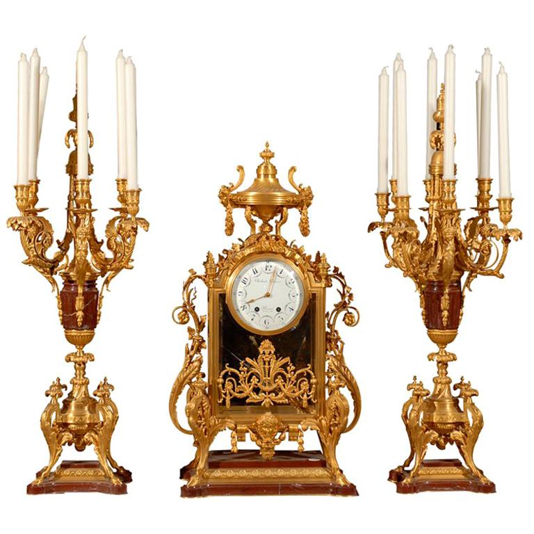 Garniture set For Sale at 1stDibs