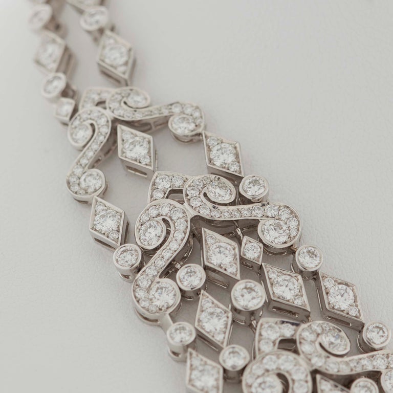 Garrard High Jewellery Iconic Albemarle 21.14ct White Diamond Five-Row ...