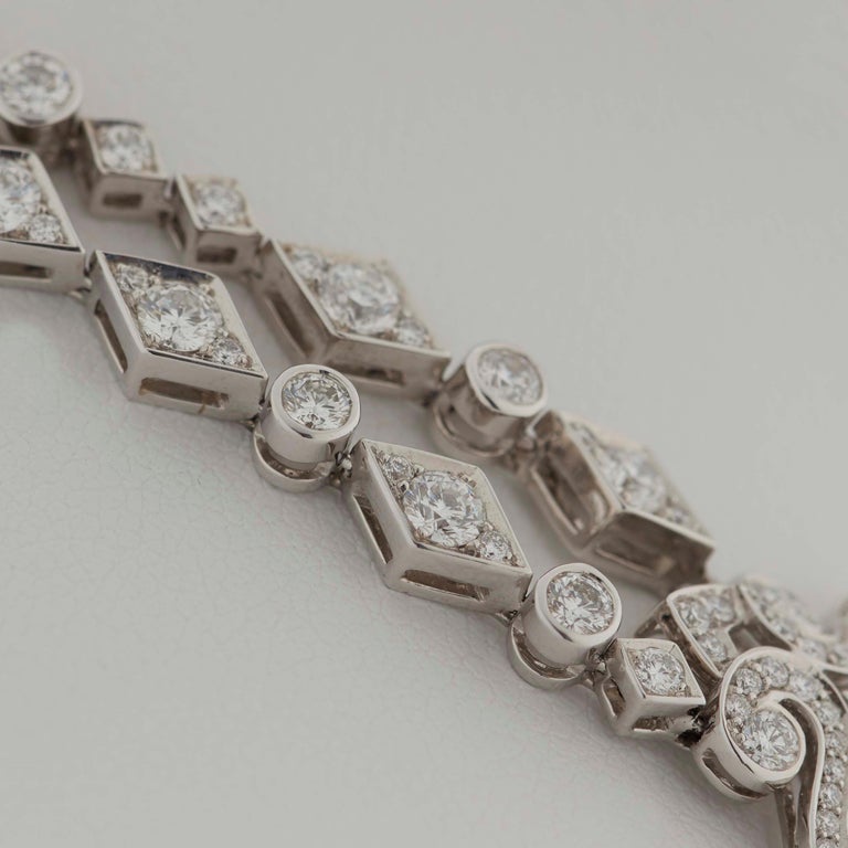 Garrard High Jewellery Iconic Albemarle 21.14ct White Diamond Five-Row ...