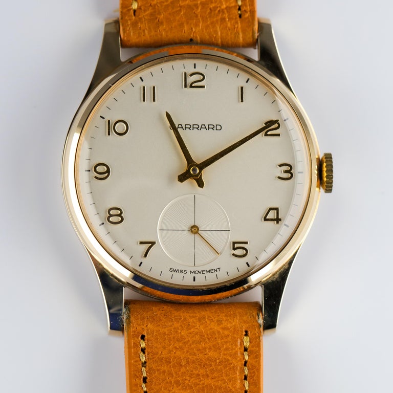 Garrard and Co. Gold Wristwatch Mint Condition Unworn with Box, circa ...