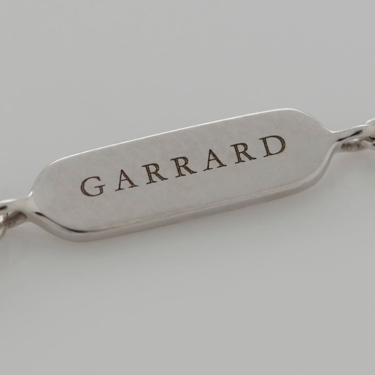 Garrard 'Regal Cascade' 18 Karat White Gold White Diamond and Ruby ...