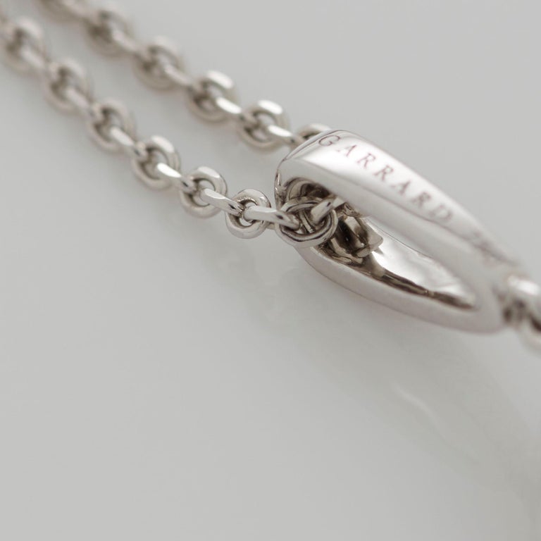 Garrard 'Regal Cascade' 18 Karat White Gold White Diamond and Ruby ...