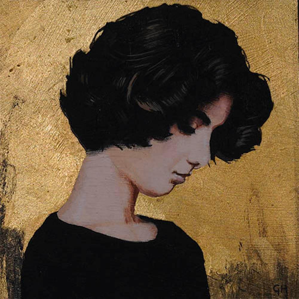 Garry Harper - Female Study - figurative portraiture study contemporary ...