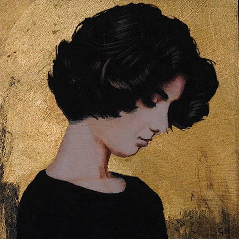 Garry Harper - Female Study - figurative portraiture study contemporary ...