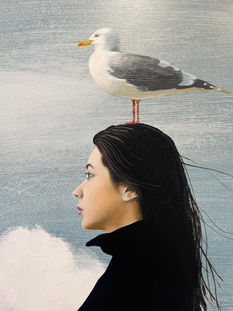 Garry Harper - I Send my Love - figurative seascape contemporary ...