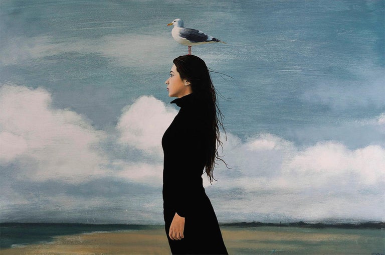 Garry Harper - I Send my Love - figurative seascape contemporary ...