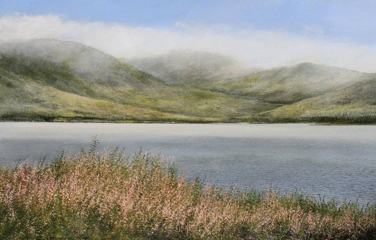 Garry Raymond-Pereira - Picnic by the Loch - original realism natural ...