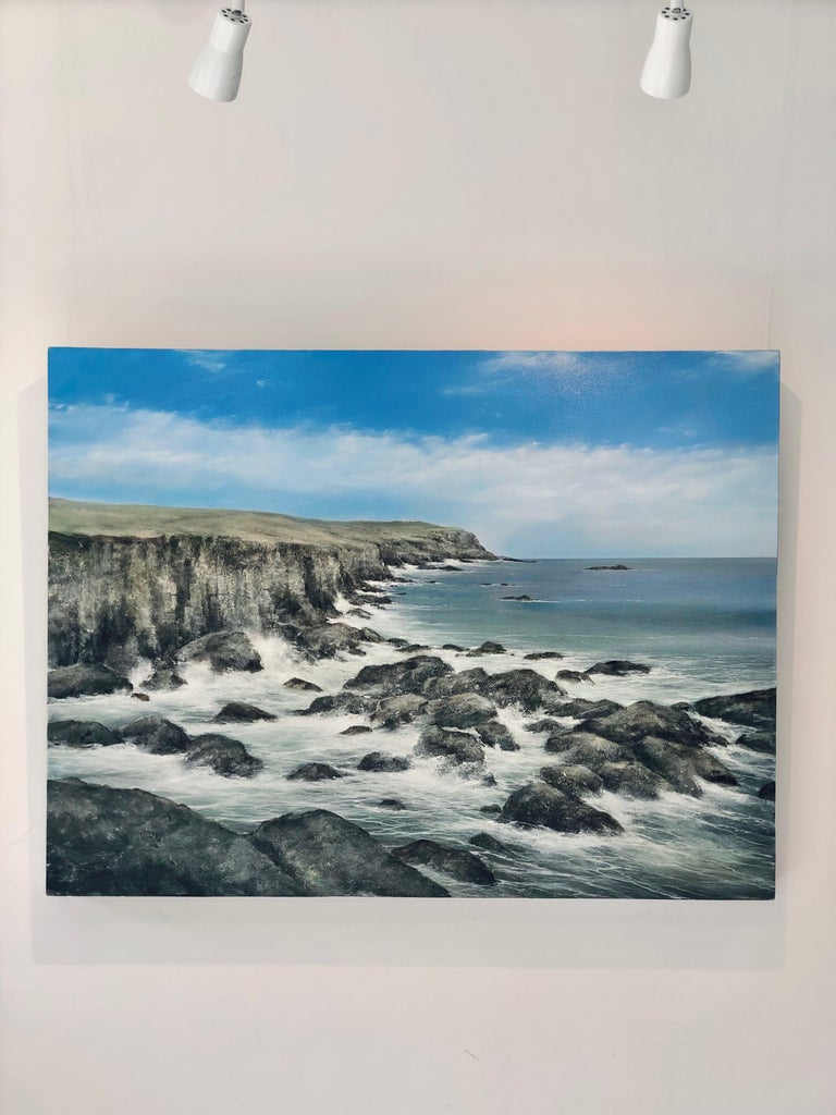 Garry Raymond-Pereira - Taking in Views - original landscape seascape ...
