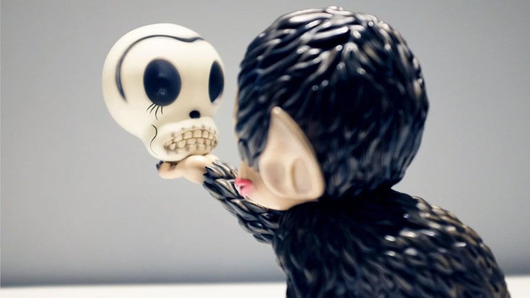 Gary Baseman - GARY BASEMAN: Ahwroo - Hand painted sculpture ...