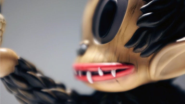 Gary Baseman - GARY BASEMAN: Ahwroo - Hand painted sculpture ...