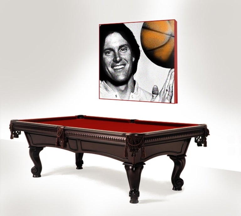 Gary Bernstein - Bruce Jenner with Basketball 1 (this is a large canvas ...