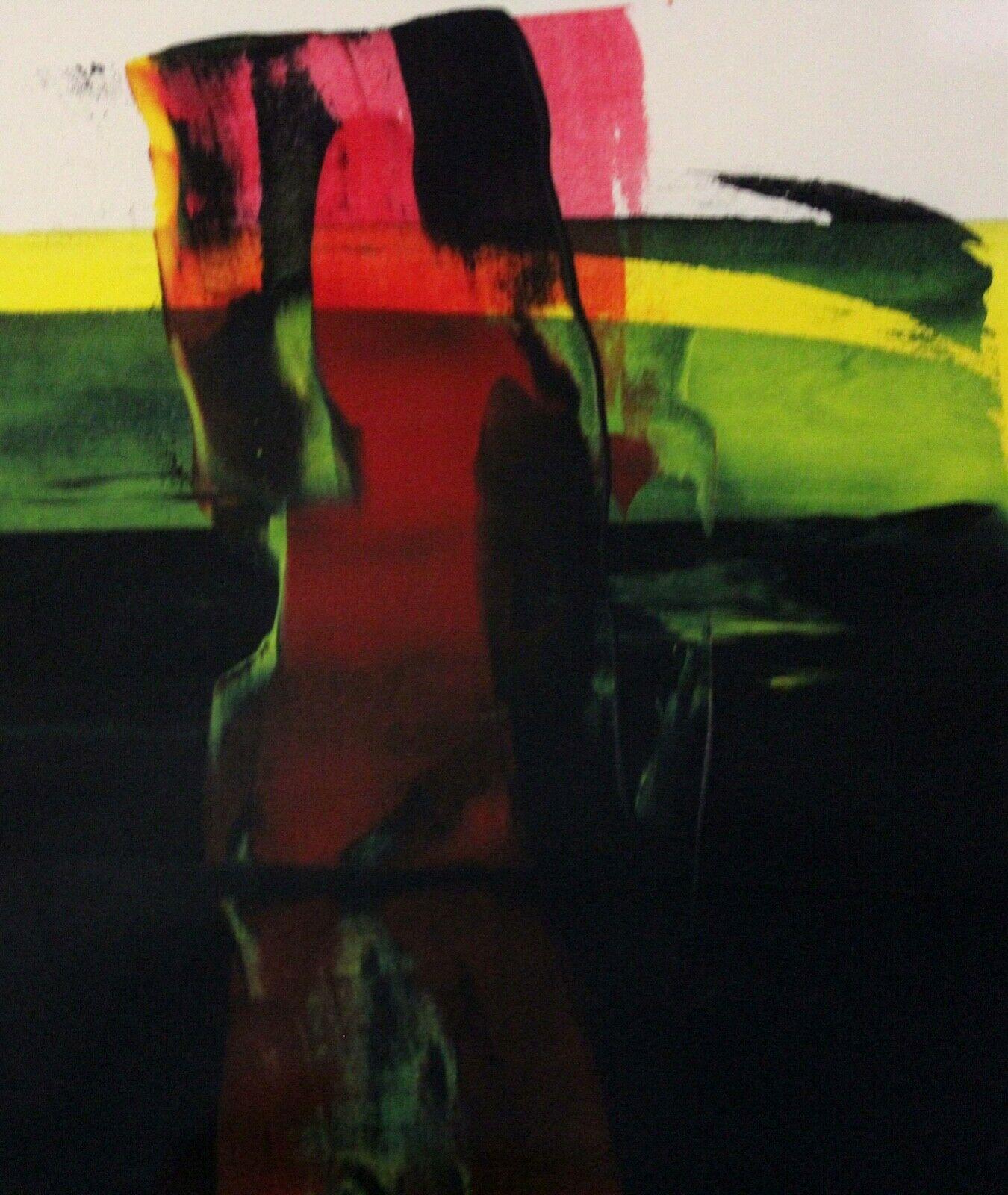 Gary Briggs Contemporary Abstract Painting on Paper Framed For Sale at ...