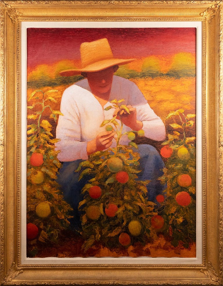 Gary Ernest Smith - Tomato Harvest by Gary Ernest Smith at 1stDibs