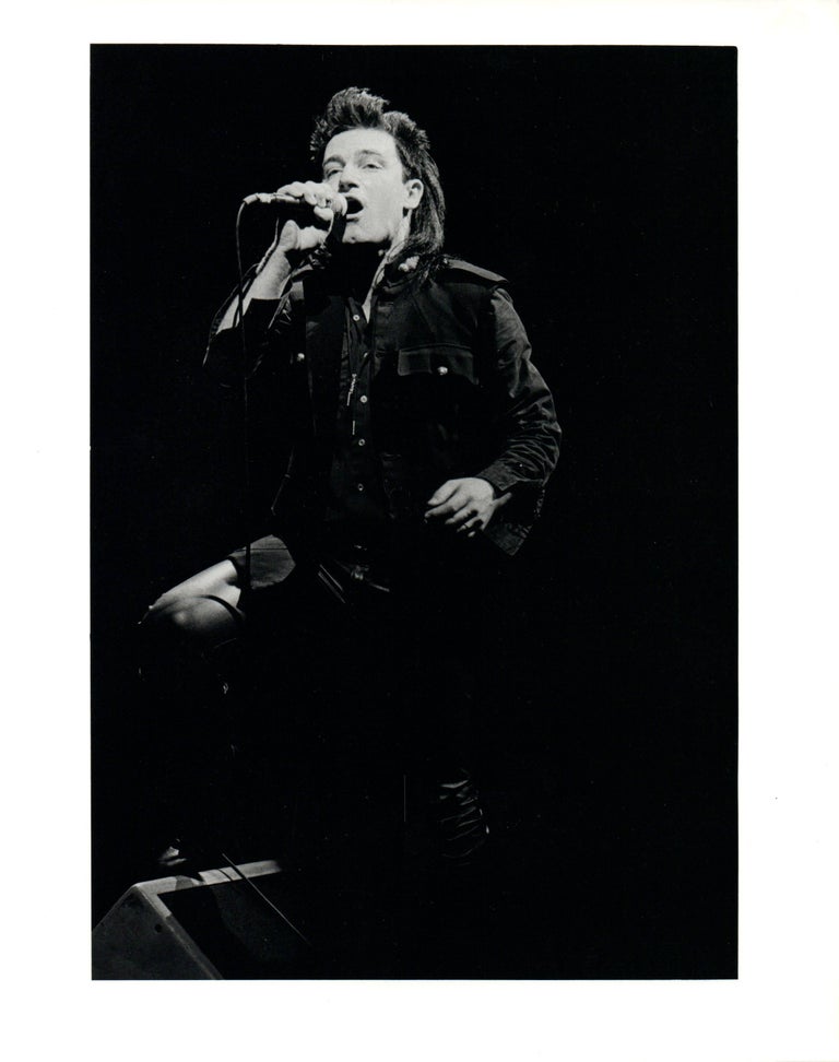 Gary Gershoff - Bono Performing Vintage Original Photograph For Sale at ...
