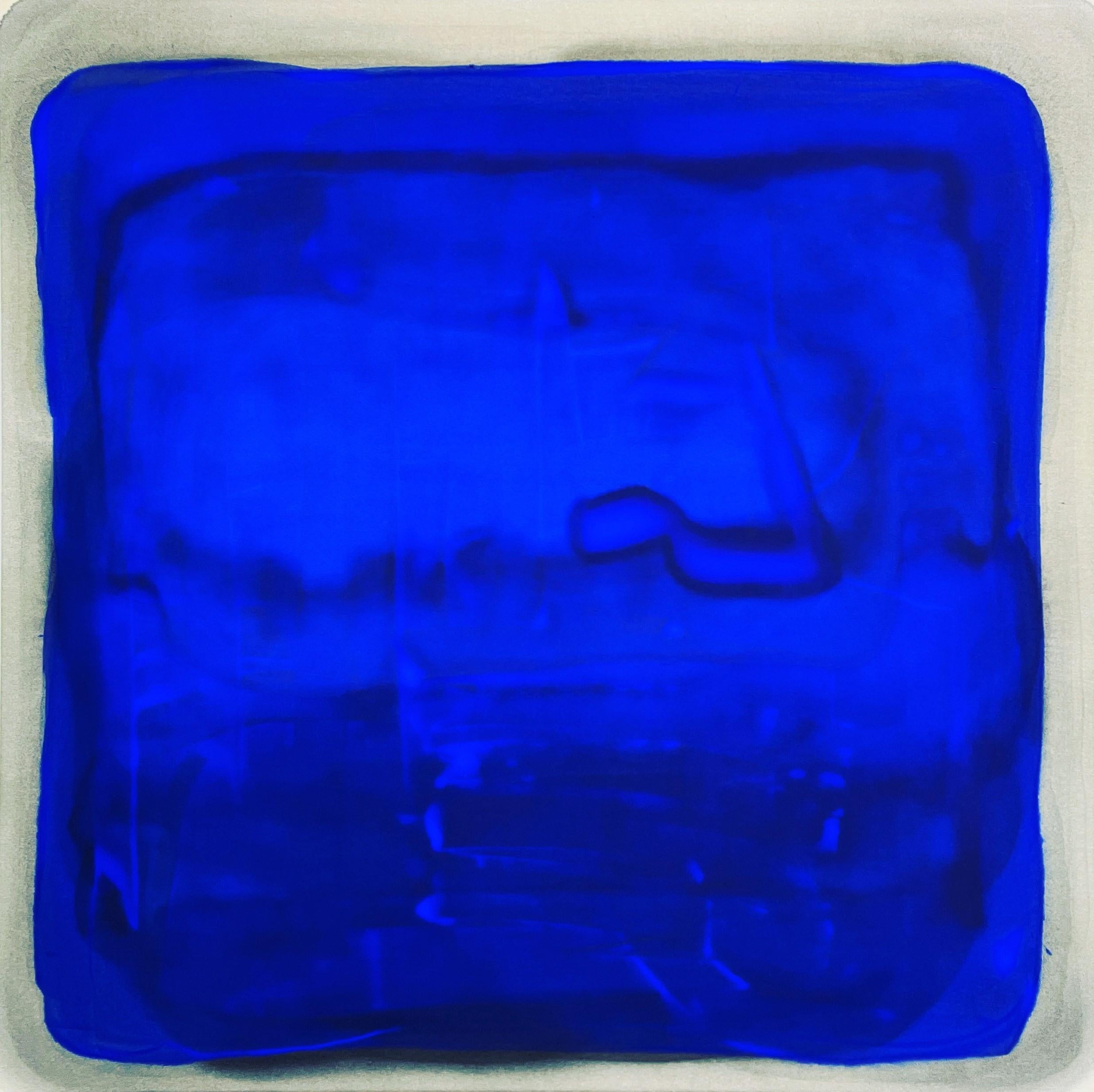 Gary Griffin - "Pressure Drop" Contemporary Orange and Blue Toned ...