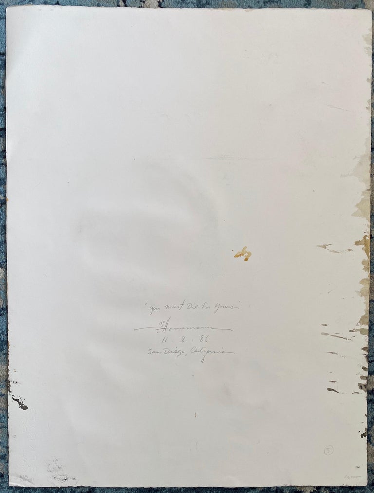 Gary Hansmann - Modern Figurative Surrealism Watercolor, Drawing - "You ...