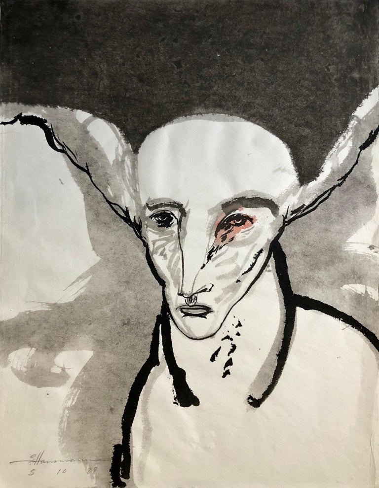 Gary Hansmann - Modern Figurative Surrealism Watercolor Painting ...