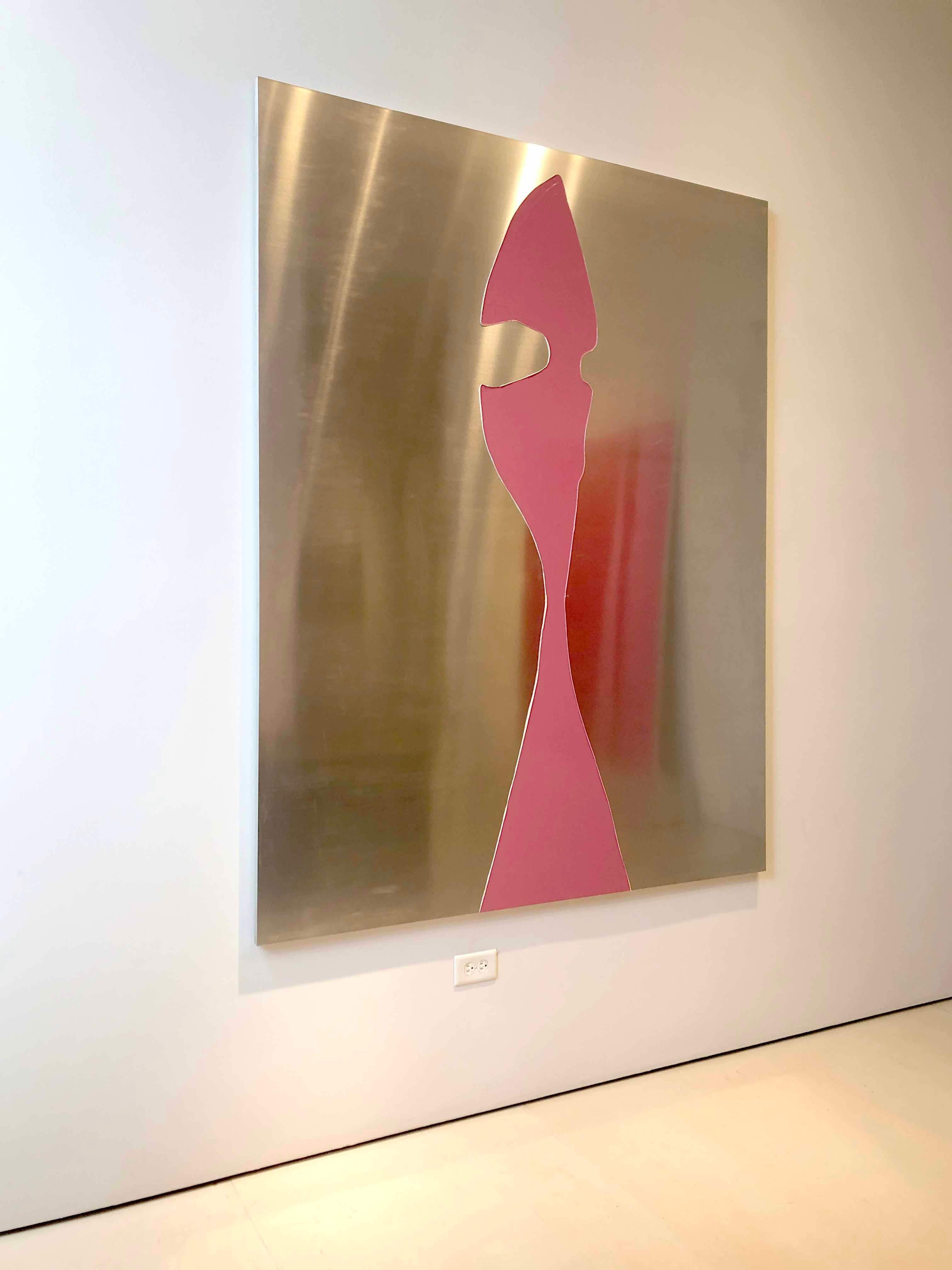 Gary Hume - Gary Hume, Pink Nicola, Enamel on Aluminum, 2004; Young ...